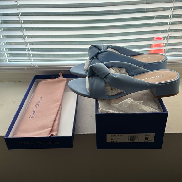 Stuart Weitzman | Shoes | Stuart Weitzman Vacay Block Slide | Poshmark